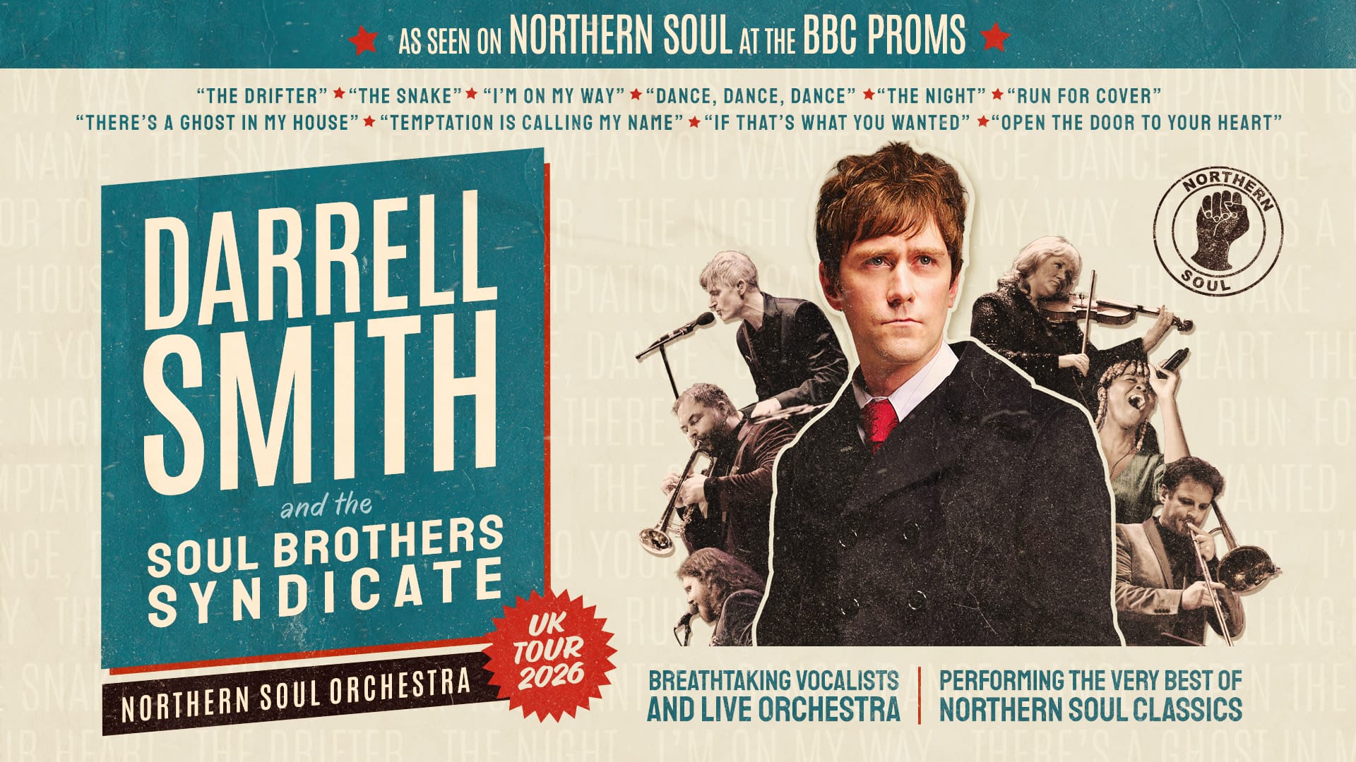 Darrell Smith & The Soul Brothers Syndicate Presents: Northern Soul ...