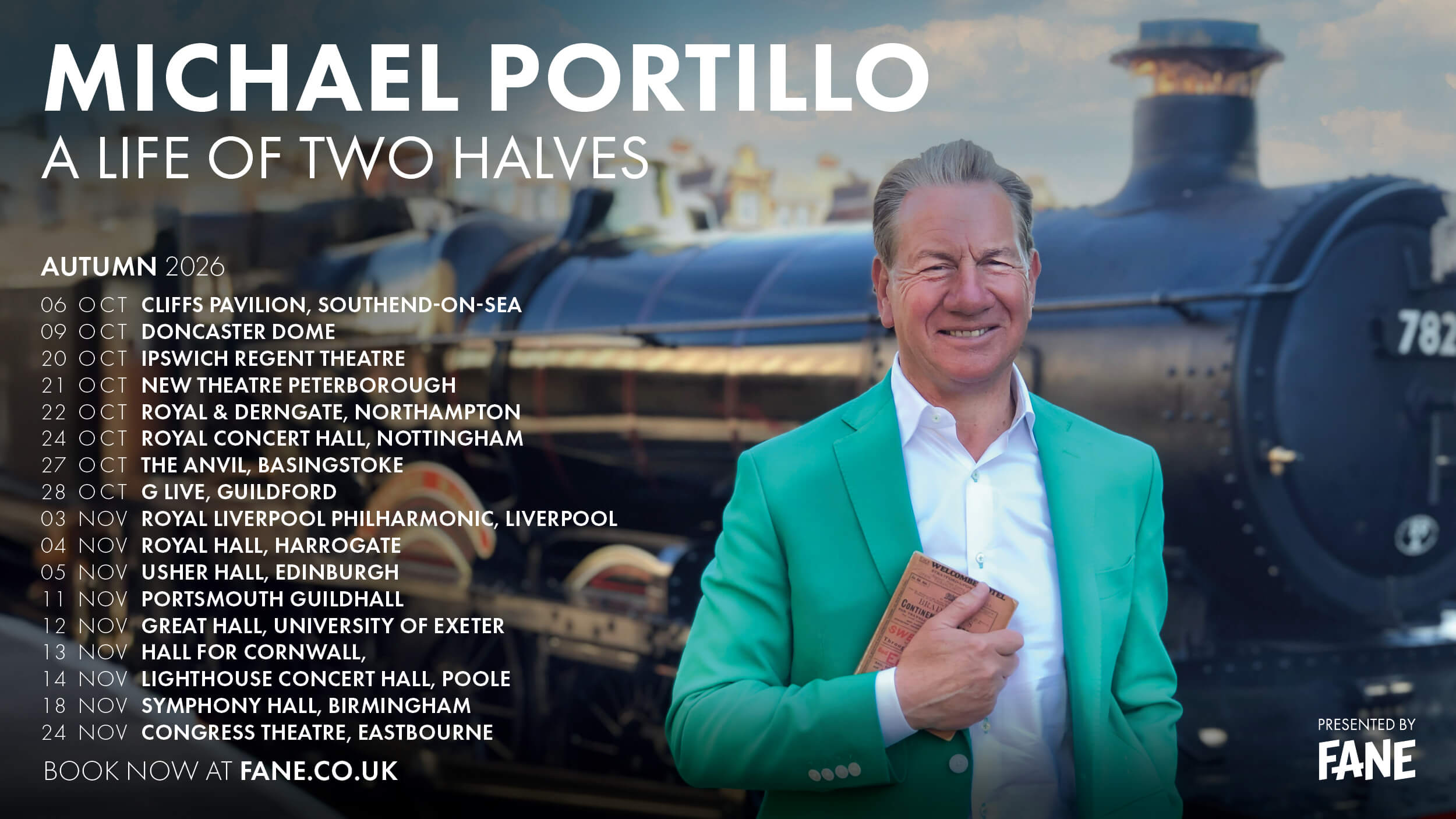 Michael Portillo - A Life of Two Halves - New Theatre, Peterborough